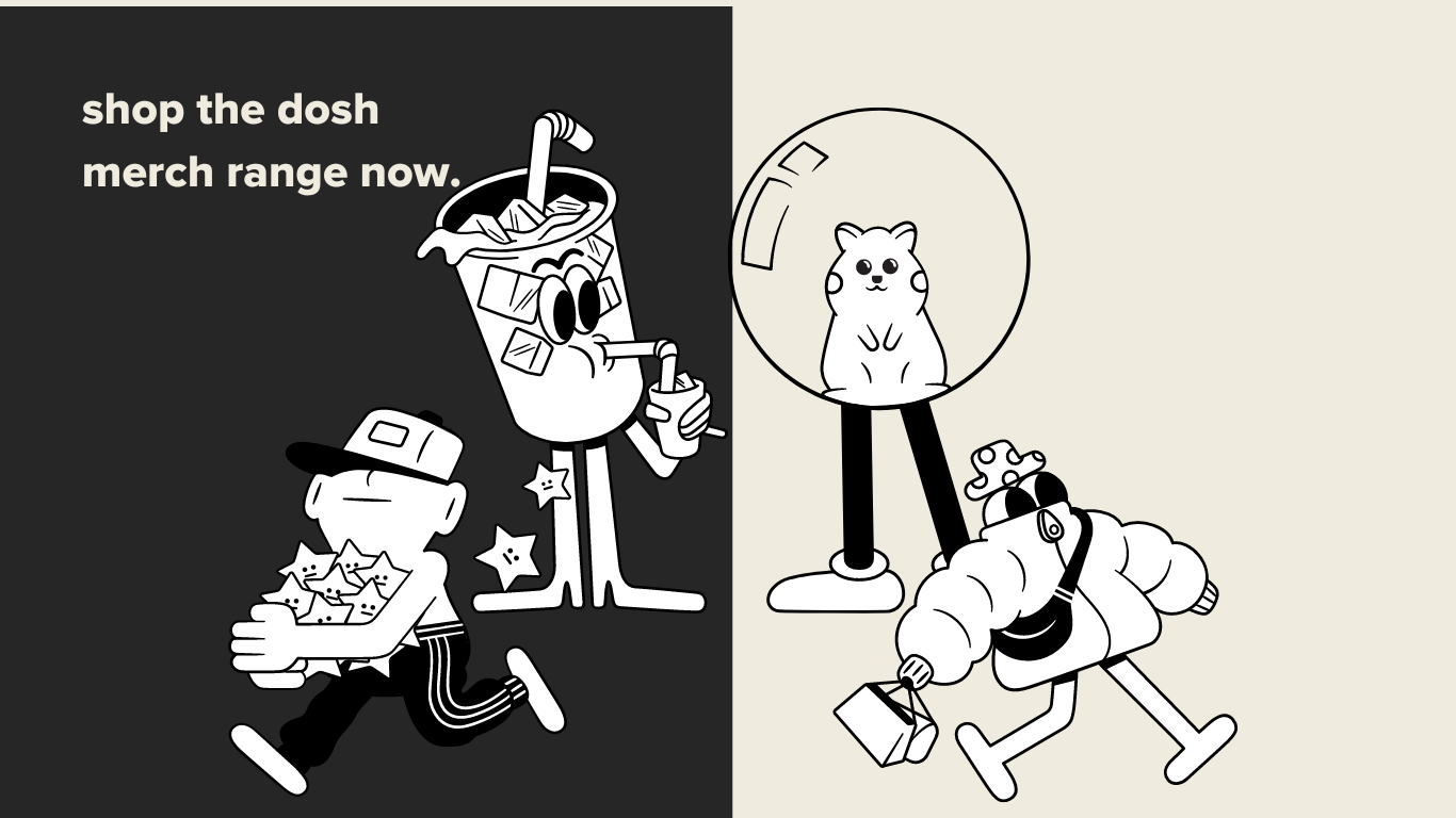 dosh merch store – Dosh